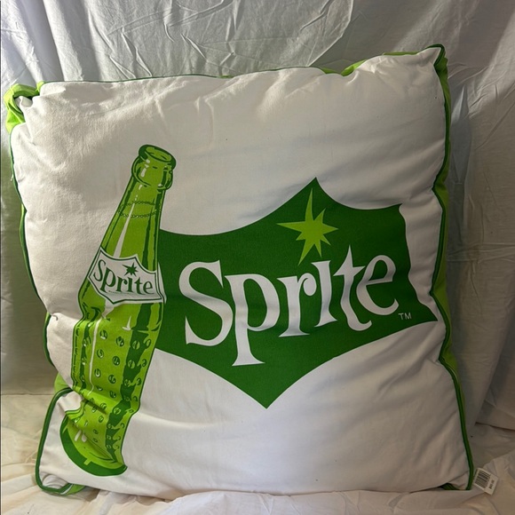 Coca Cola | Accents | Nwt Sprite Logo Pillow | Poshmark